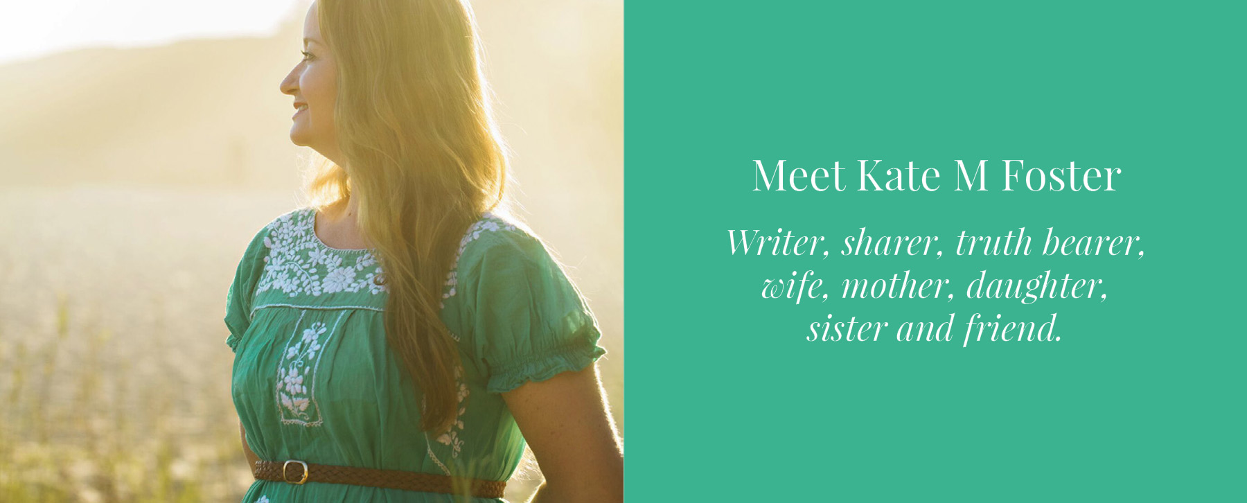 Home - Kate M Foster